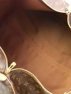 LOUIS VUITTON Monogram Keepall 55 Travel Bag
