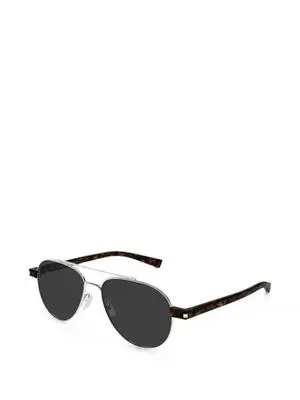 Saint Laurent Aviator Double-bridge Sunglasses