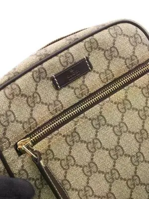 Gucci 2000s Gg Supreme Crossbody Bag