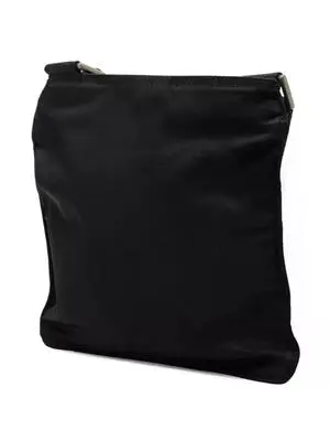 Prada 2000-2013 Tessuto Zip Top Crossbody Bag