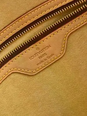 LOUIS VUITTON 2001 Looping Monogram Shoulder Bag - Brown