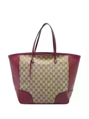 Gucci 2016-2026 Gg Canvas Bree Tote Bag - Neutrals
