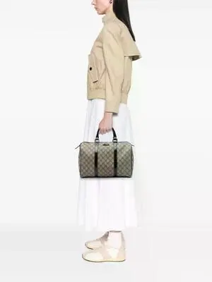 Gucci Gg Supreme Joy Boston Bag - Neutrals
