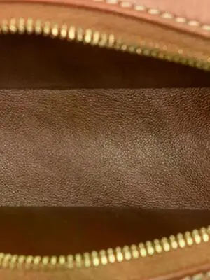 Celine Calfskin Cuir Triomphe Oval Crossbody Bag - Brown