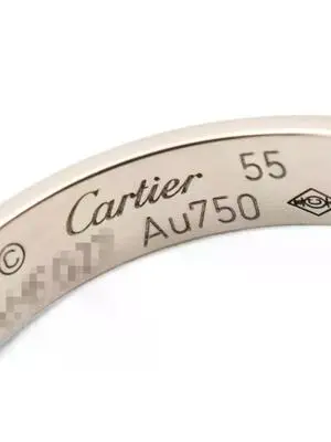 Cartier 2010s Mini Love Ring - Silver