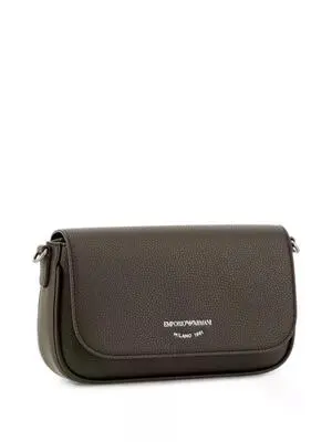 Emporio Armani Logo-print Crossbody Bag - Brown