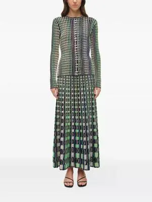 Simkhai Mabel Eyelet-knit Cardigan