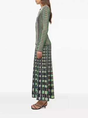 Simkhai Mabel Eyelet-knit Cardigan