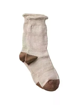YAHAE Ploot Chunky-knit Set Of 2 Socks - Neutrals