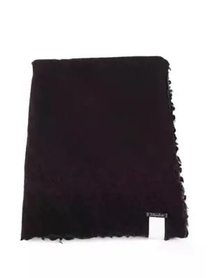 Faliero Sarti Fringed Textured Scarf