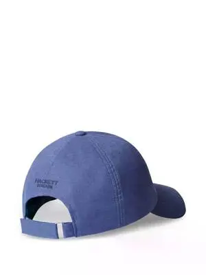 HACKETT LONDON Logo-embroidered Linen Baseball Cap