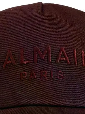 Balmain Logo-embroidered Baseball Cap