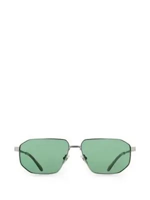 FERRAGAMO Geometric-frame Sunglasses - Grey