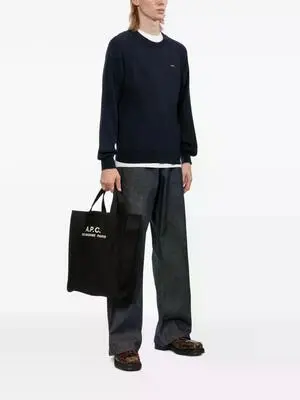 A.p.c. Logo-print Tote Bag