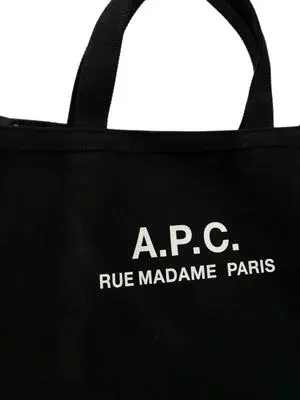 A.p.c. Logo-print Tote Bag