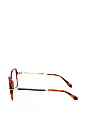 FERRAGAMO Tortoiseshell-effect Gancini Glasses
