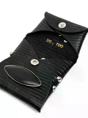 Toga Silver-tone Hardware Leather Wallet