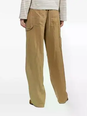 Rag & Bone Drawstring Contrast-stitch Trousers