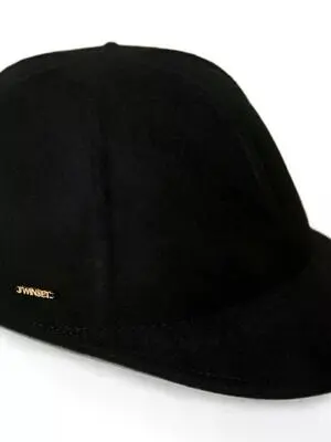 TWINSET Wool Cloth Baseball Hat