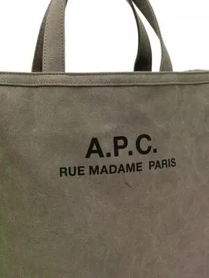 A.p.c. Logo Print Shoulder Bag