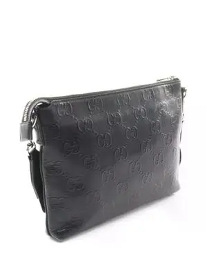 Gucci Gg Embossed Messenger Bag