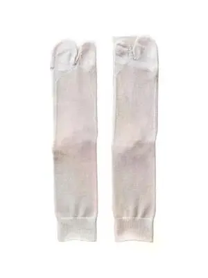 YAHAE Washi Tabi Organic-cotton Socks - Neutrals