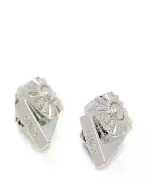 Toga Embossed Detail Drop Earrings