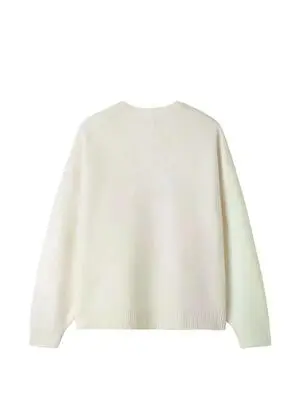 ENFOLD Crew-neck Drop-shoulder Sweater