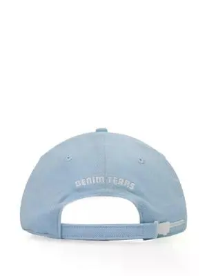 DENIM TEARS Embroidered-logo Cap