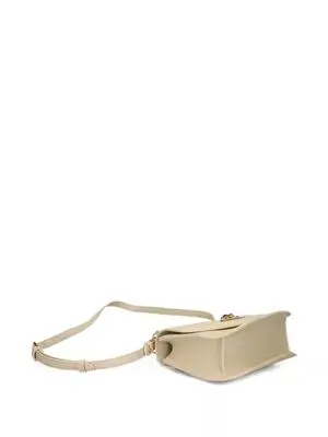Moschino Chain-link Heart Charm Crossbody Bag
