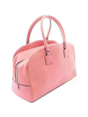 Loewe Calfskin Leather Tote Bag - Pink
