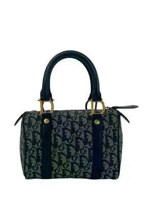 Dior 20th Century Trotter Canvas Boston Bag