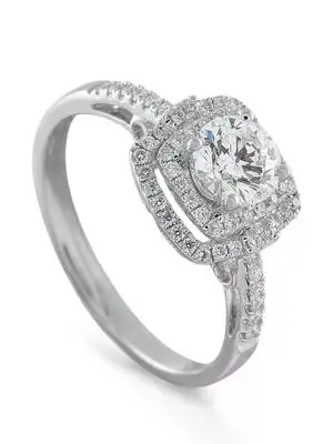 LB EXCLUSIVE Diamond Double-halo Ring