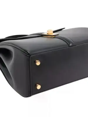 Celine 2000-2026 Small Leather 16 Satchel