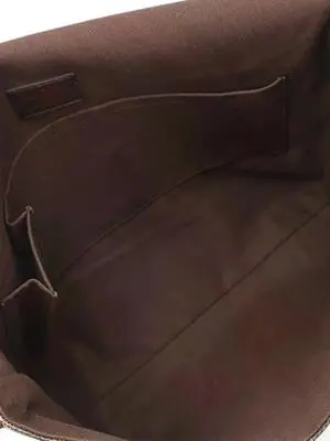 LOUIS VUITTON Damier Ebene Brooklyn Mm Crossbody Bag