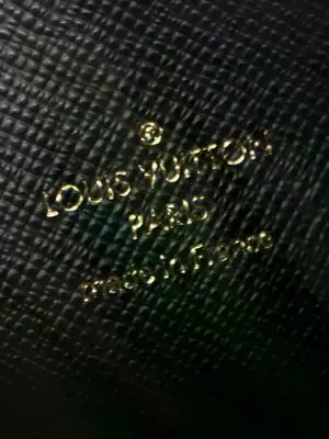 LOUIS VUITTON Monogram Giant Reverse Double Zip Pochette Crossbody Bag