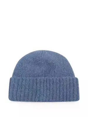 GOLDEN GOOSE Logo-patch Beanie Hat