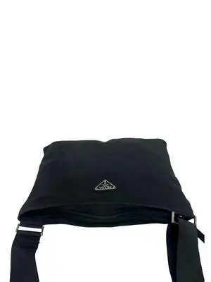 Prada 2000-2013 Tessuto Zip Top Crossbody Bag
