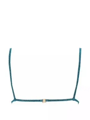 LAURA URBINATI Lurex-detail Triangle Bra
