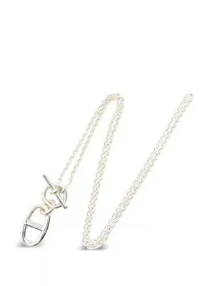 Hermès 2010s Chaine D'ancre Necklace - Silver