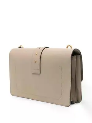 Pinko Love One Leather Crossbody Bag