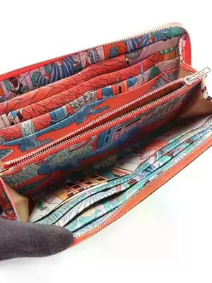 Hermès Silk'in Classique Long Wallet
