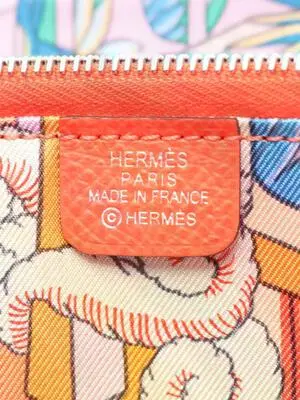Hermès Silk'in Classique Long Wallet