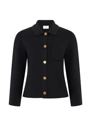 Saint Laurent Wool Jacket - Black