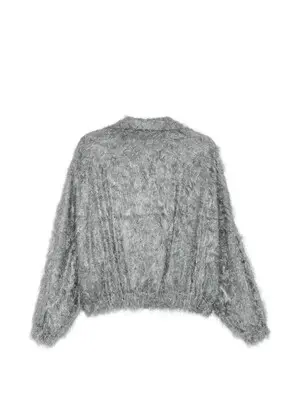 ALYSI Fringed Blouson Jacket