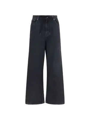 MAISON MARGIELA Wide-leg Denim Jeans - Black