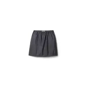 Miu Miu Technical Fabric Flared Skirt