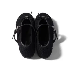 Miu Miu Mohair Ballerinas