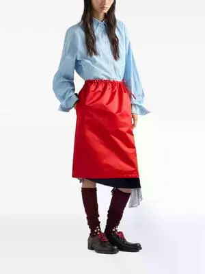 Prada Satin Skirt