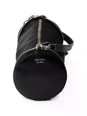 Prada Re-nylon And Leather Foldable Mini-bag